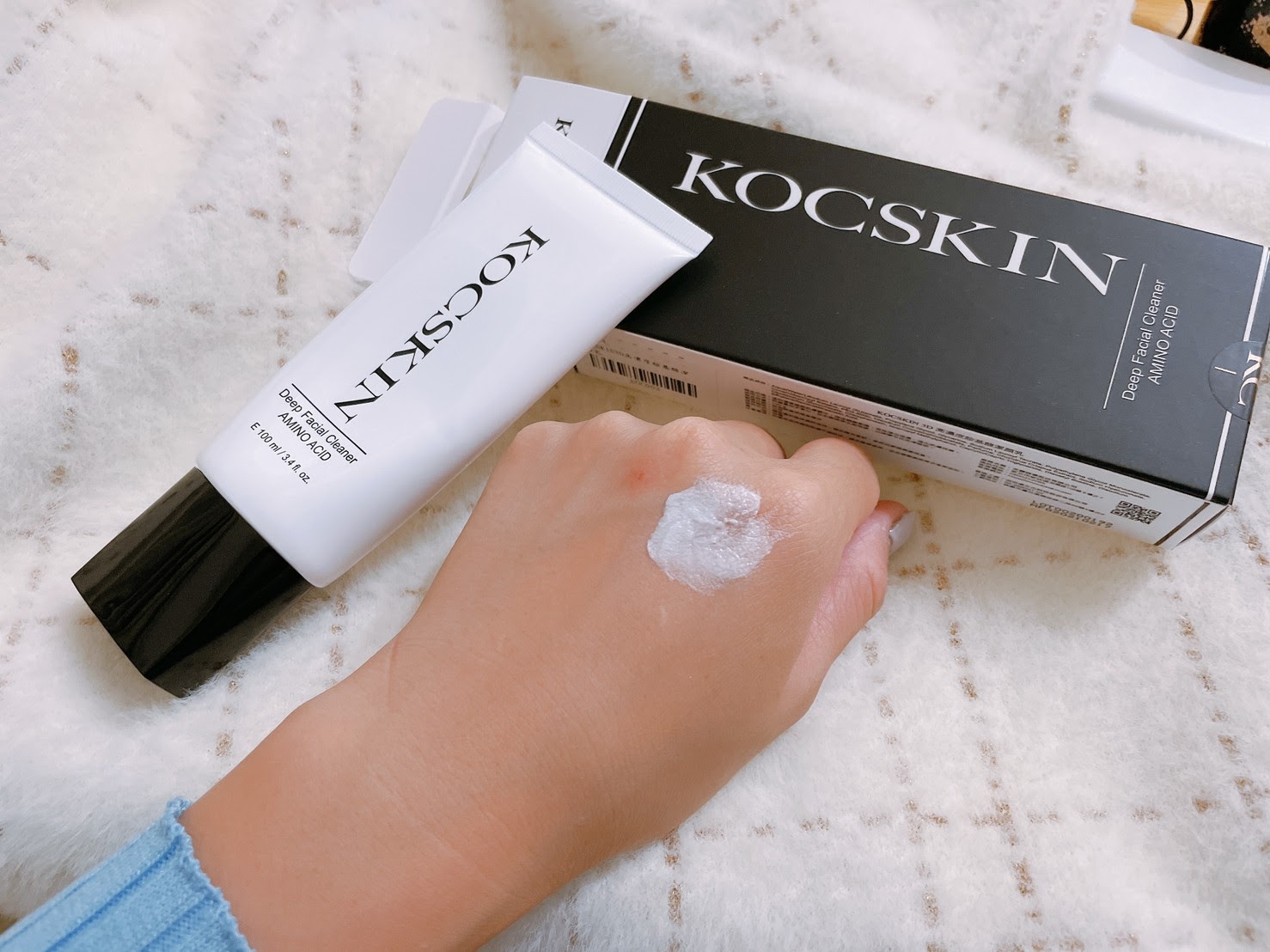 【潔顏?洗面乳】~KOCSKIN 3D高濃度胺基酸潔顏乳，女星李燕都在用的高效產品~ | 跟著瑪姬瘋玩趣